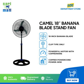 (LCC) Camel 18" Banana Blade Stand Fan CSF-1801C - 4327315