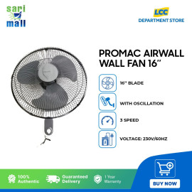 (LCC) Promac Airwall Wall Fan 16" - 3574675