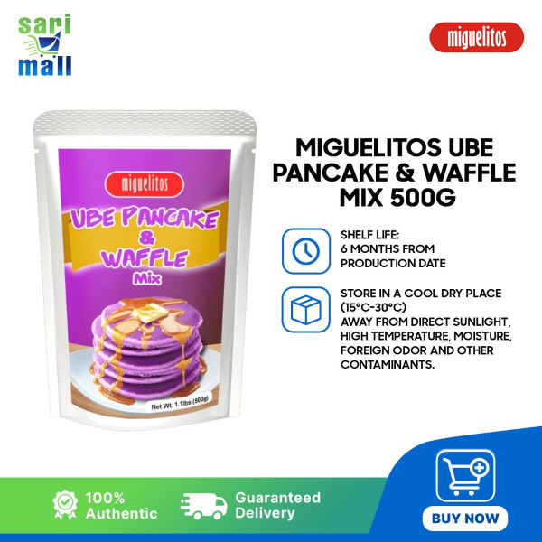 (MIGUELITOS) Ube Pancake & Waffle Mix 500g
