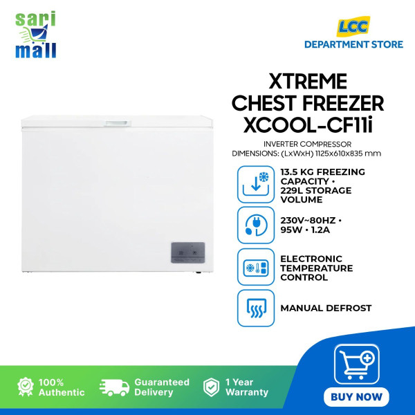XTREME XCOOL-CF11i Chest Freezer